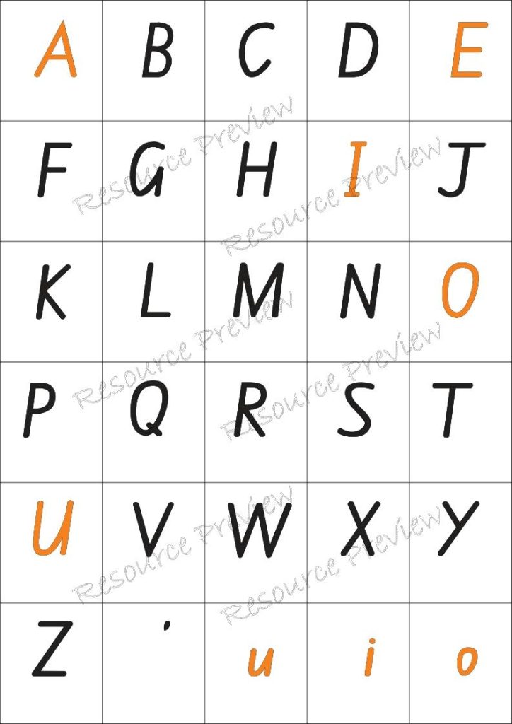 Word building – Alphabet tile and mats – Sparkle Arcs
