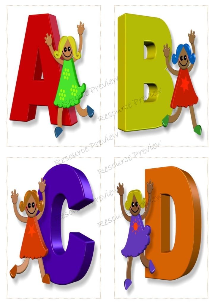 Uppercase alphabet posters + – Sparkle Arcs
